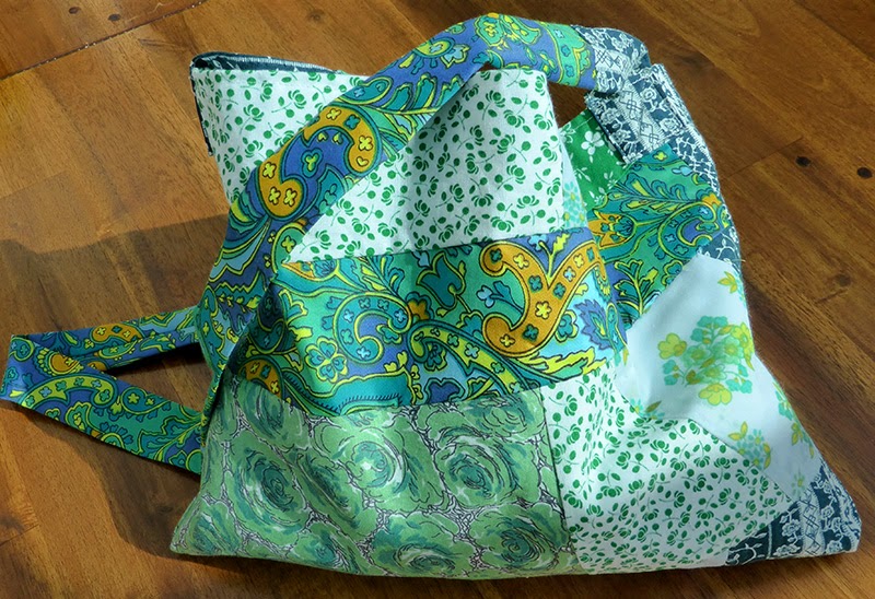 LinsArt: Crazy Patchwork Peg Bags