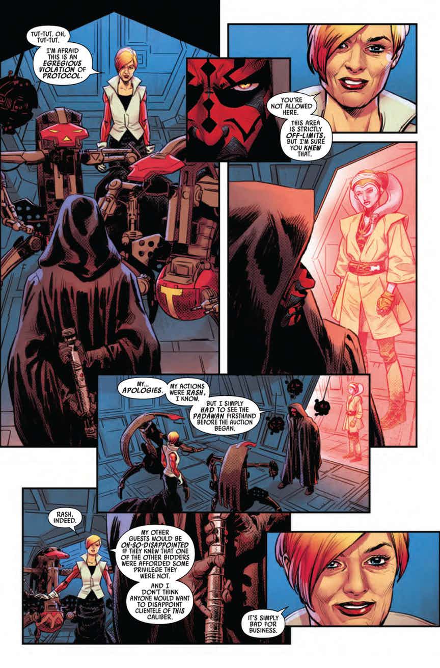 ¡Siempre quieres leer Un Cómic Más!: VISTAZO DE "DARTH MAUL #3" DE ...