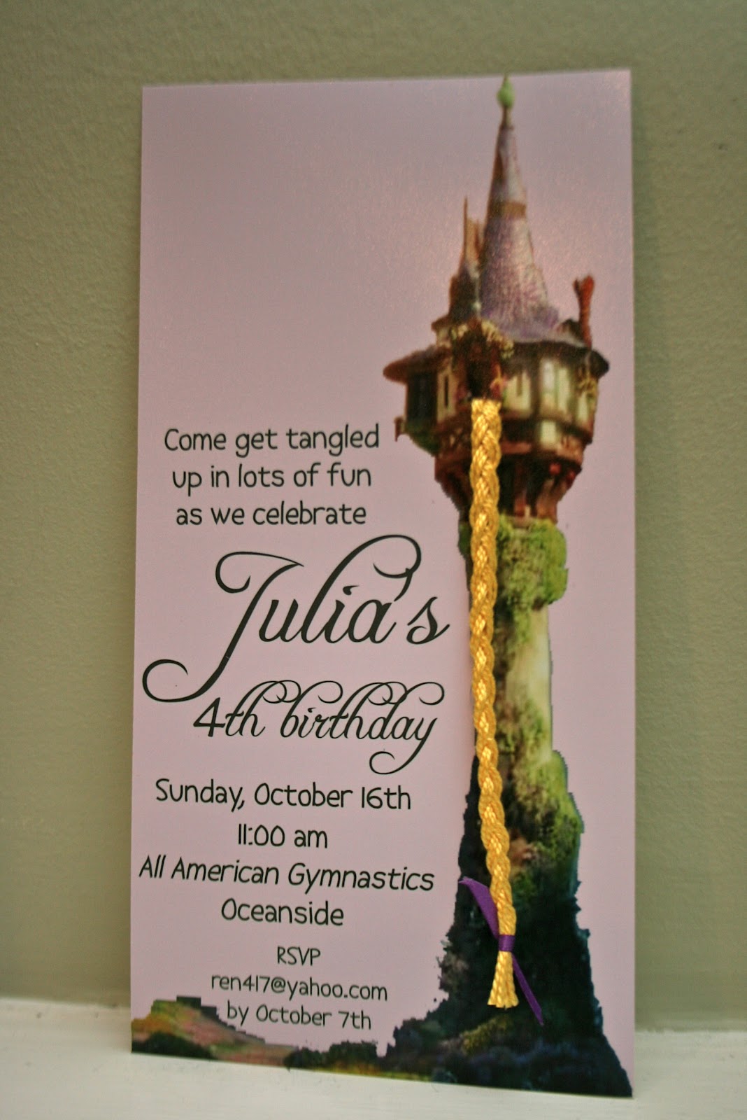 It's All Rainbows & Unicorns: A Tangled Party