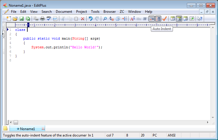 Net Lo Java Working With Editplus Software