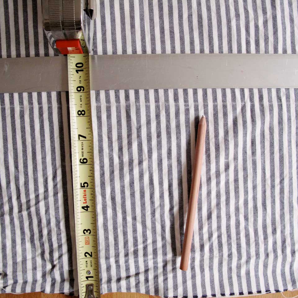 the little house in the city: How To Make A DIY Draft Stopper