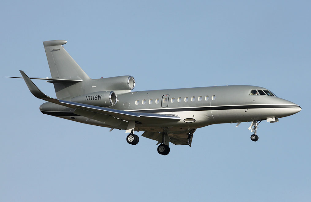 Photoblog: Falcon 900EX with winglet