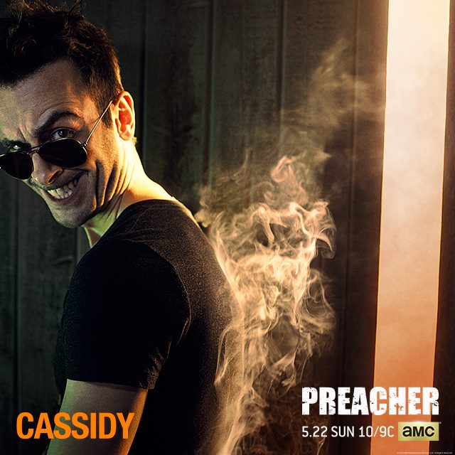 The Crusader's Realm: Preacher: New poster image of Cassidy released by AMC