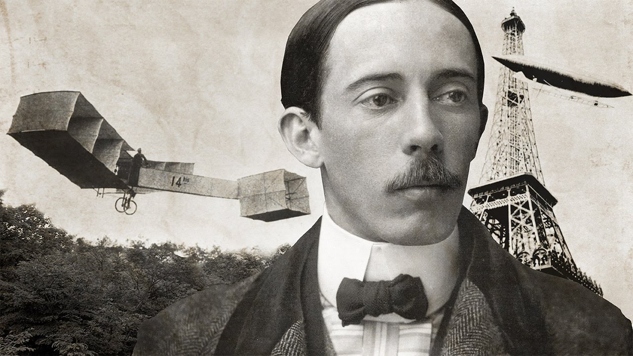 El mundo mágico de la Aviación: El primer vuelo de Alberto Santos Dumont