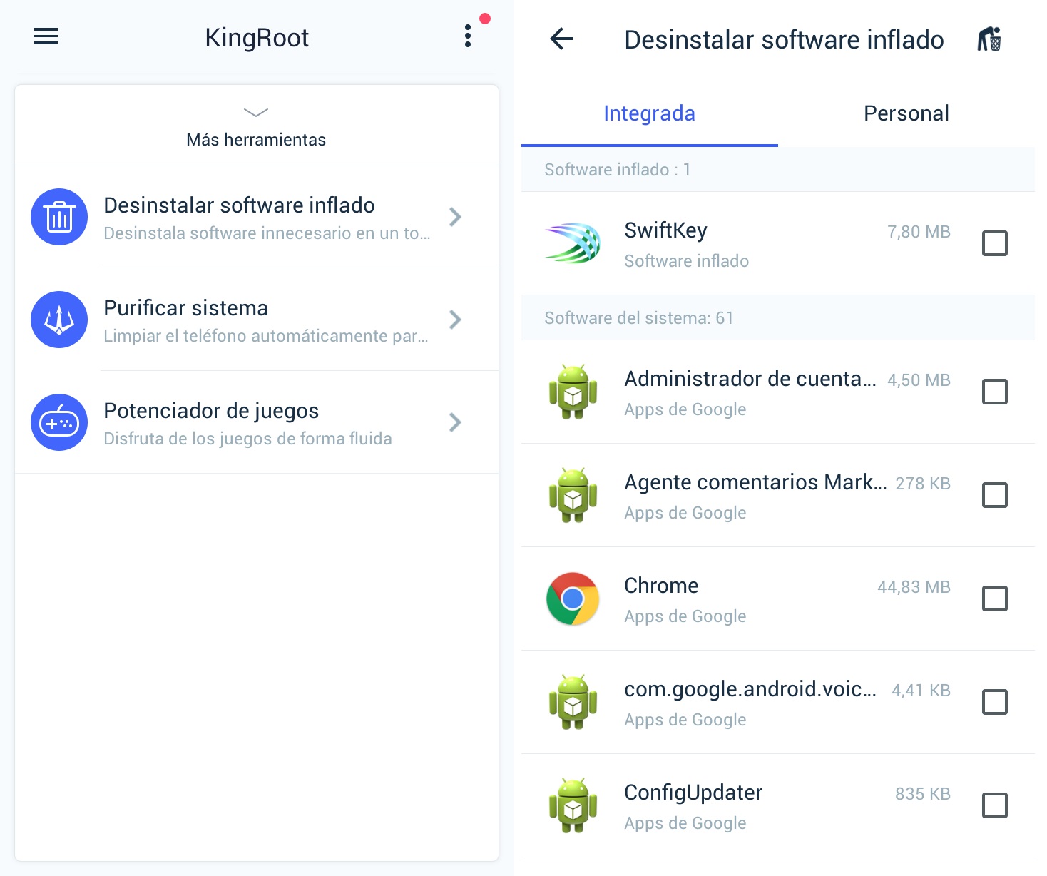 Que es Kingroot y para que sirve, opciones y configuraciones