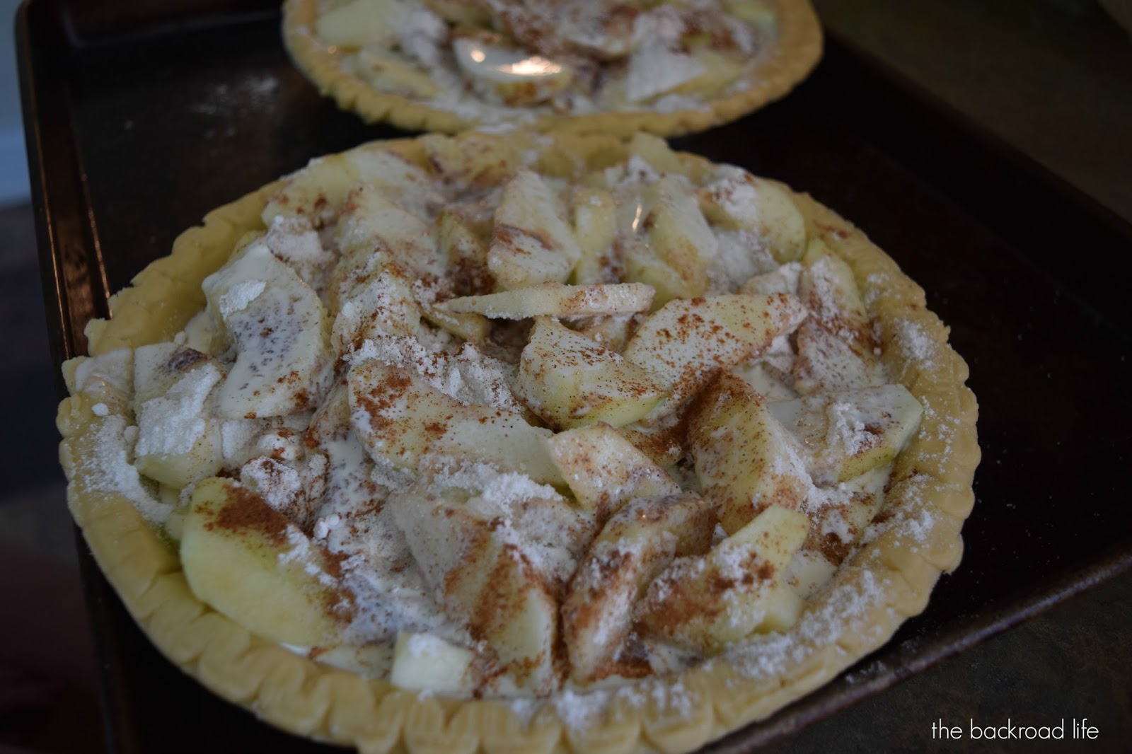 The Backroad Life: Apple Cream Pie....my most favorite pie