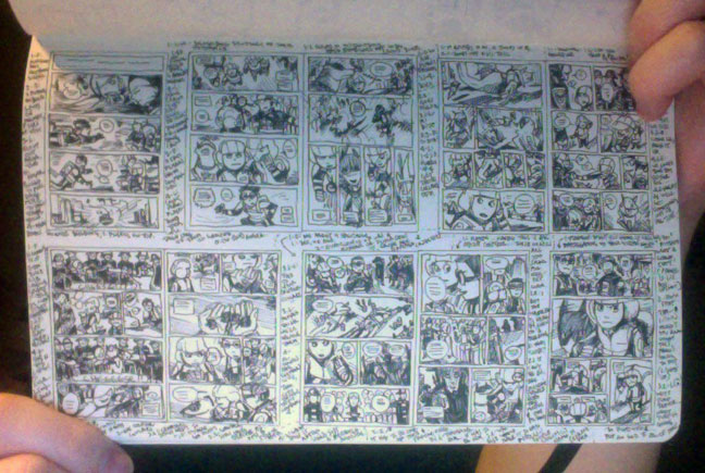 Drawn-Out Days: Comic Book Thumbnails