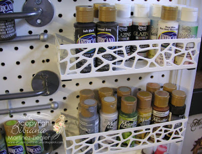 Stamping with Bibiana: How to organize your Acrylic Bottle Paints!