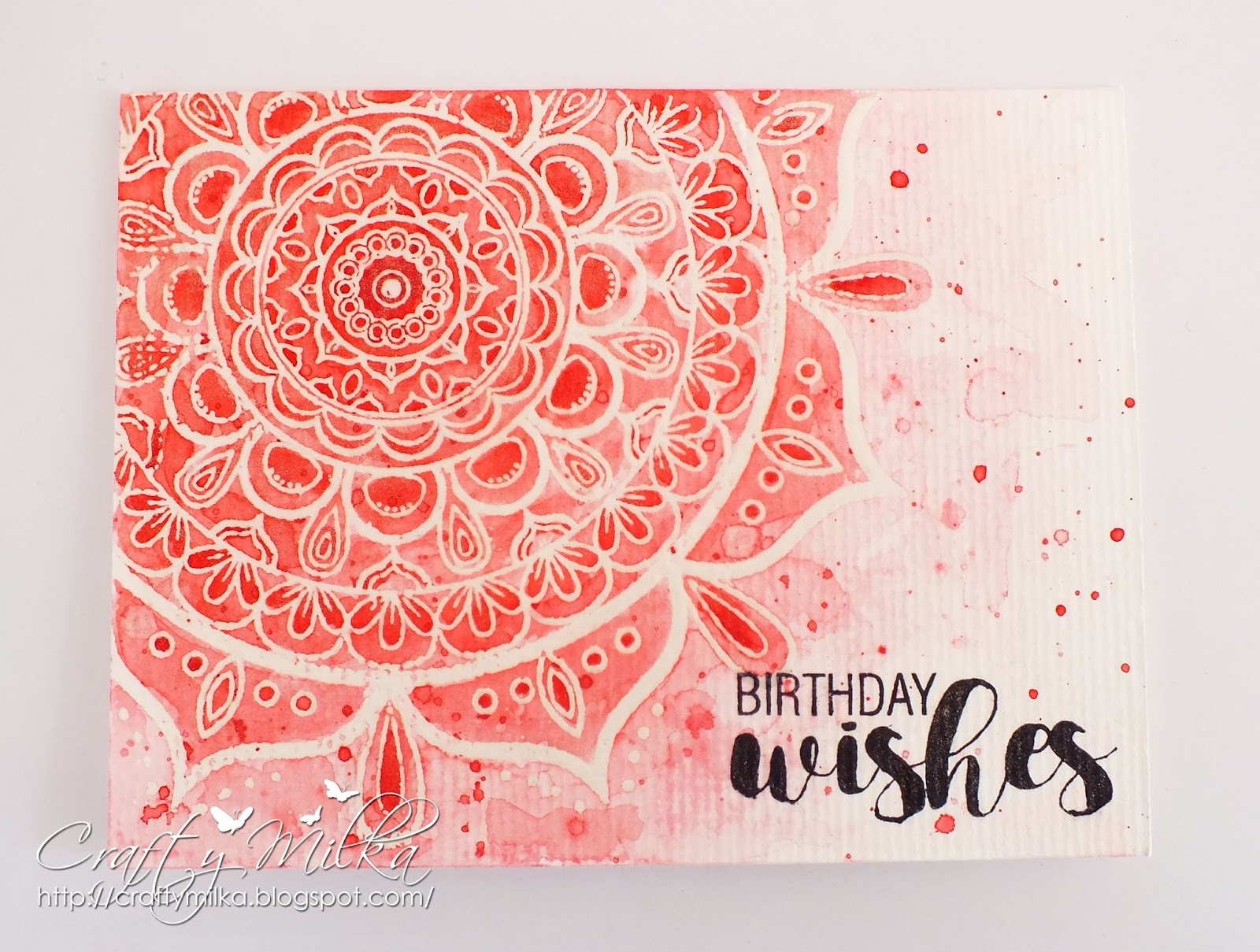 Crafty Milka: Mandala Birthday Cards