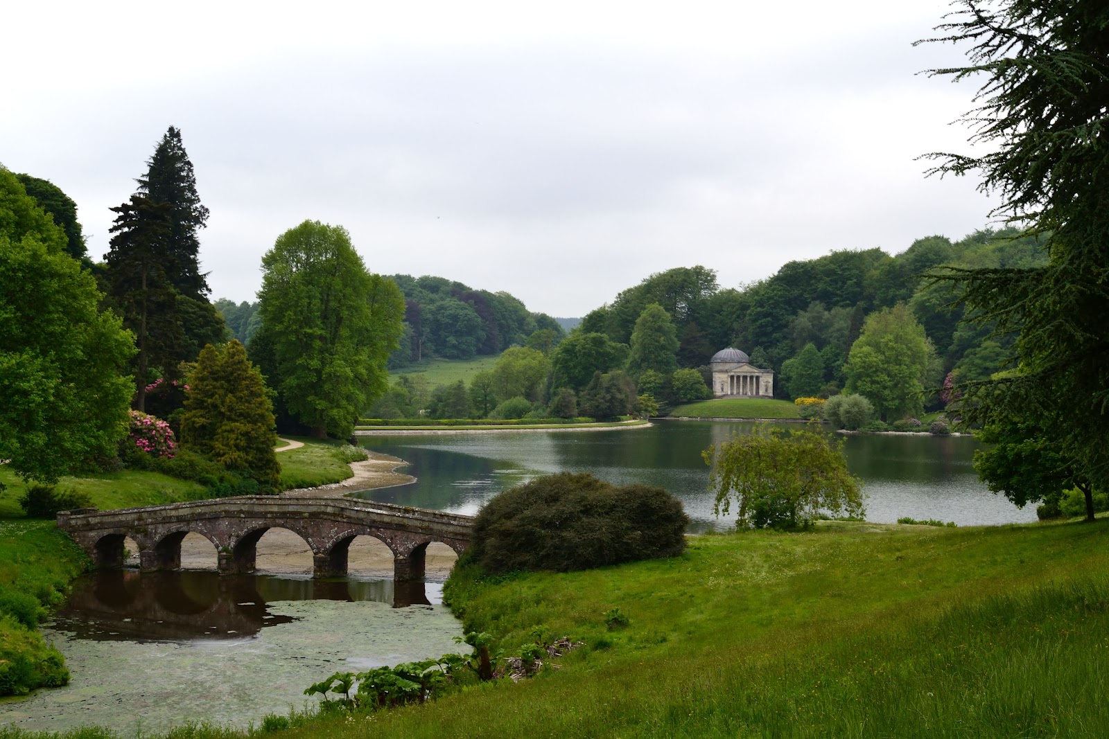 In the Gardens at Stourhead House