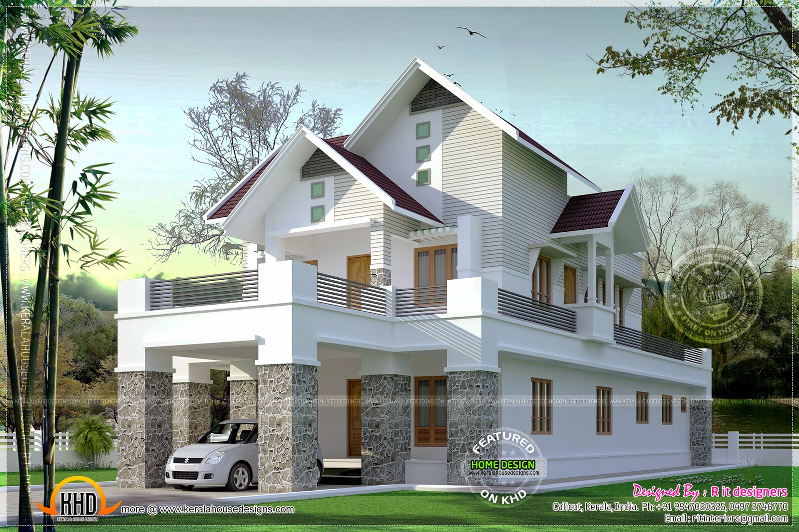 Cute residence design