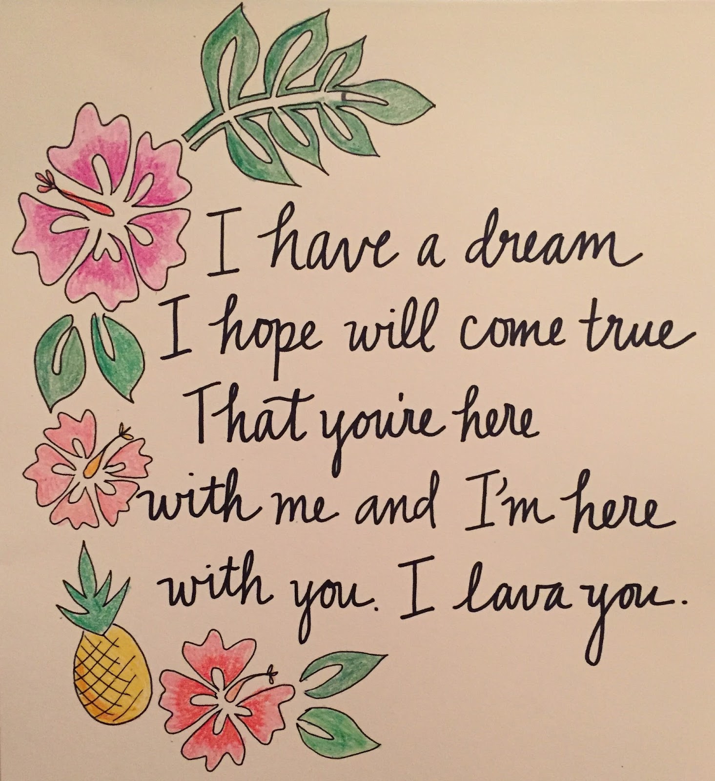 Make Plans and Take Pictures: Project | "Lava" Poem Art