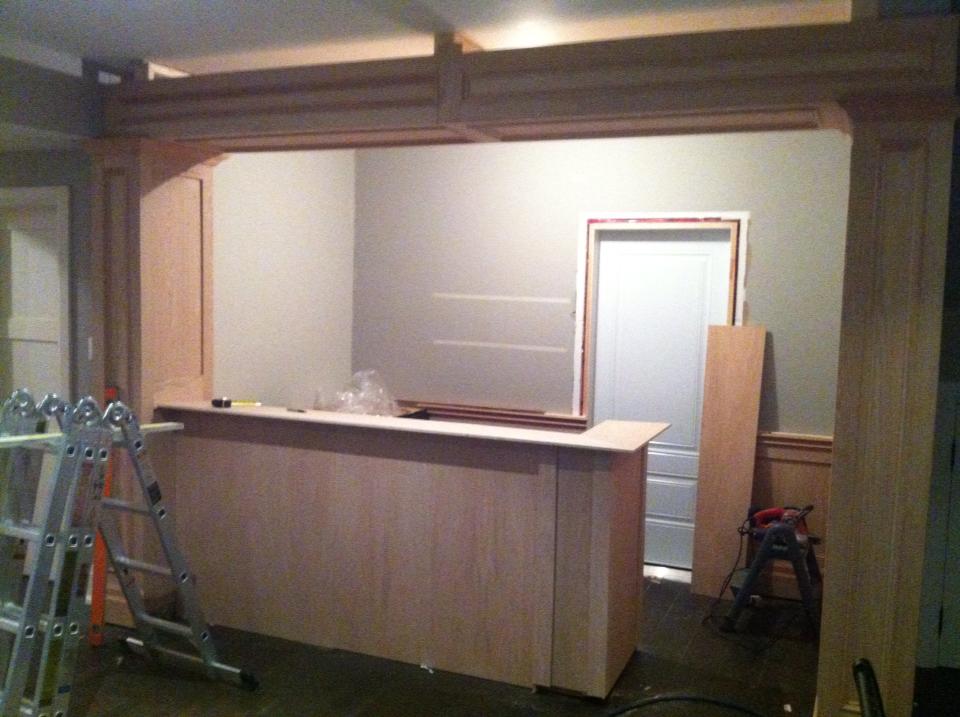 Adventures in Building and Renovating: Bar Building!