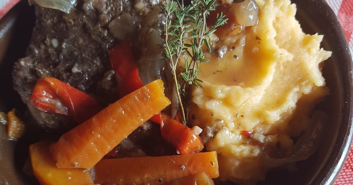 Plateada al Jugo con Puré Picante