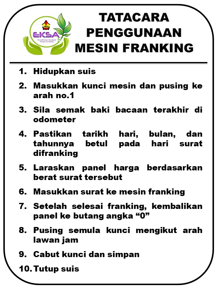 ZON ILTIZAM: LABEL EKSA JPNS