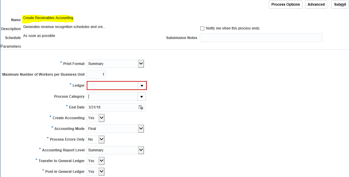 Oracle Application's Blog: Create Accounting Process for Receivables in ...