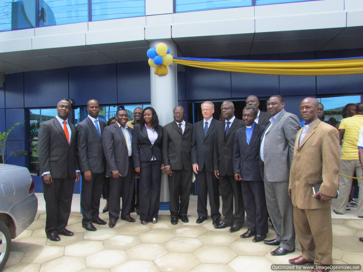 Central Press Newspaper: FIRST ALLIED BANK OPENS IN MANKESSIM