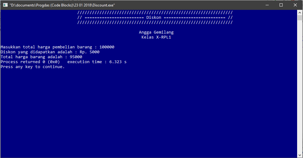 Tugas 4 Progdas | Basic Programming Tutorial ~ Angga Gemilang Blog