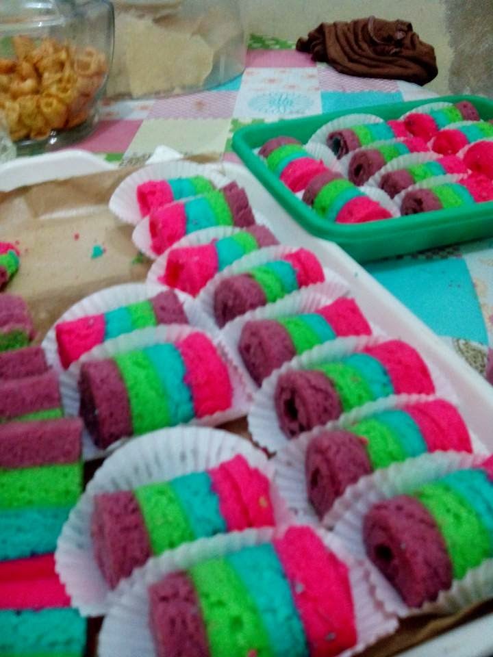 Cara Membuat Bolu Roll Mini | Bolu Kukus Terenak | Bolu Kukus Mambo by ...