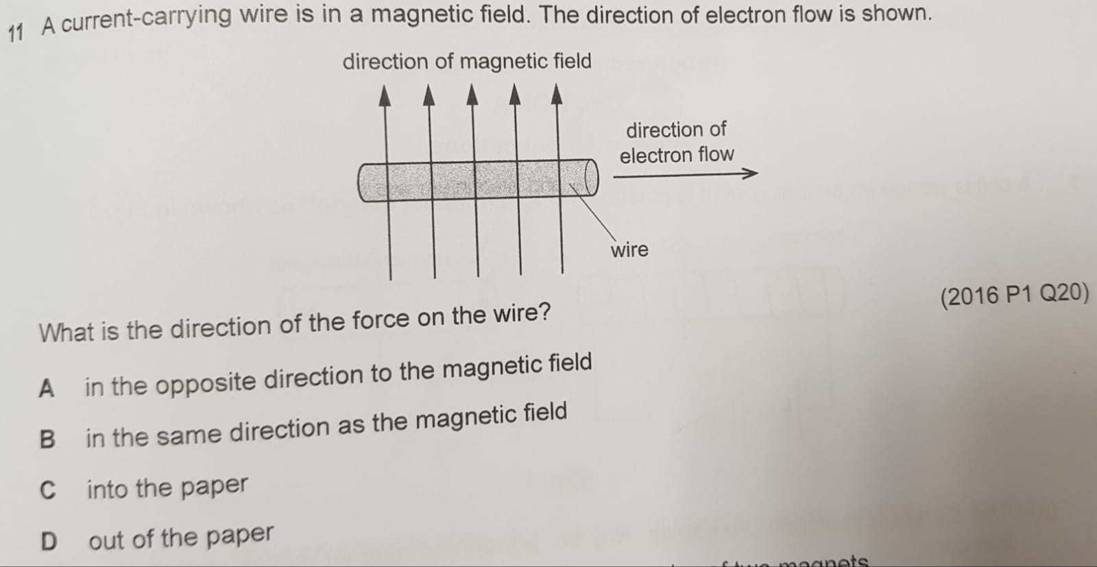 4E Physics Blog: Lesson on Fleming's Left Hand Rule