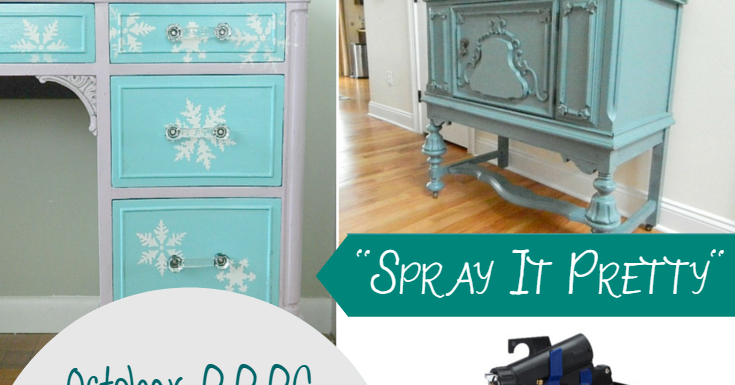 Evey's Creations: "Spray it Pretty" October FFFC- Sponsored by: HomeRight