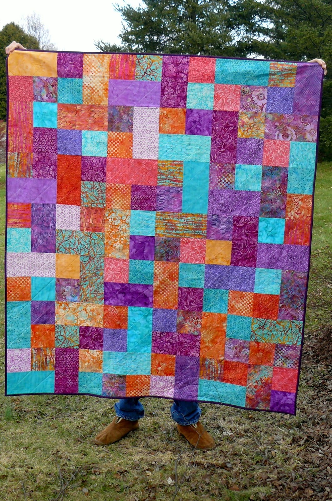 The Zen of Ironing: A Pair of Bright Quilts