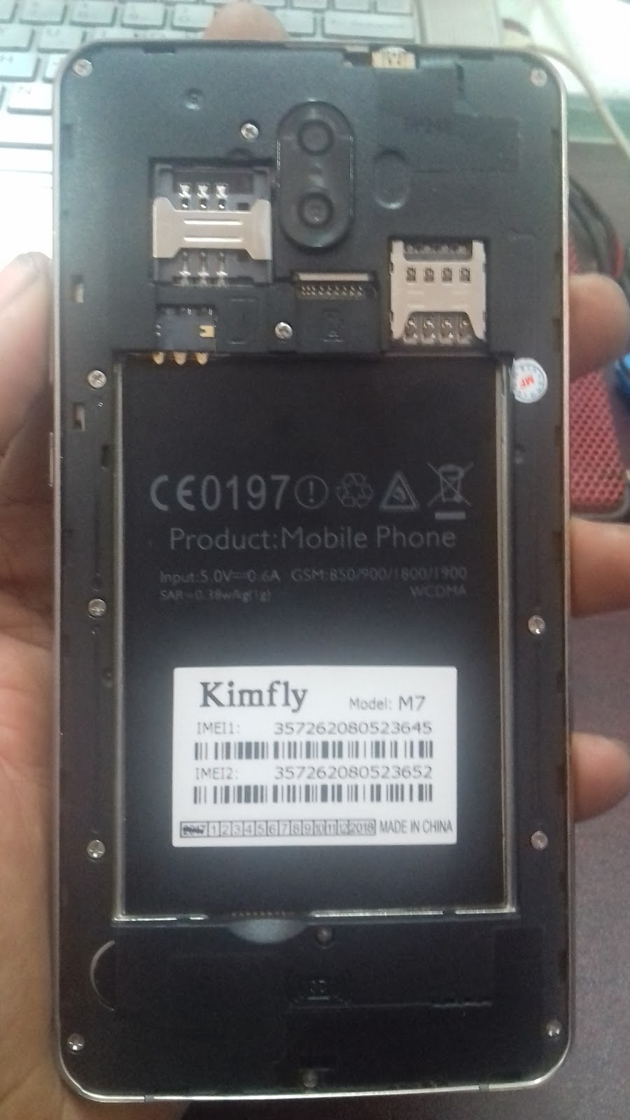 sagor mobile garden: HUAWEI CLONE KIMFLY M7 SP7731 6.0 100% TESTED ...