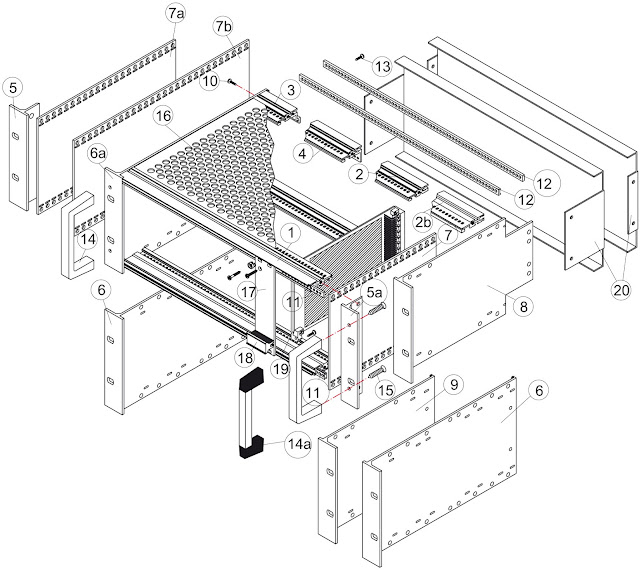 Armadi-Rack.it: Subracks e subunits porta moduli per schede elettriche ...