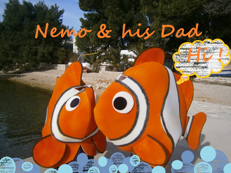 Nemo, kostim za maškare / Nemo costume