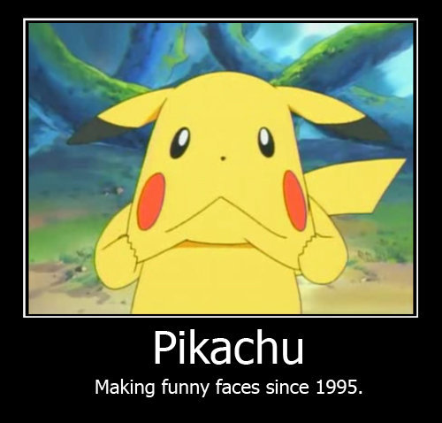 Die 4 Fun: Pikachu - Funny face