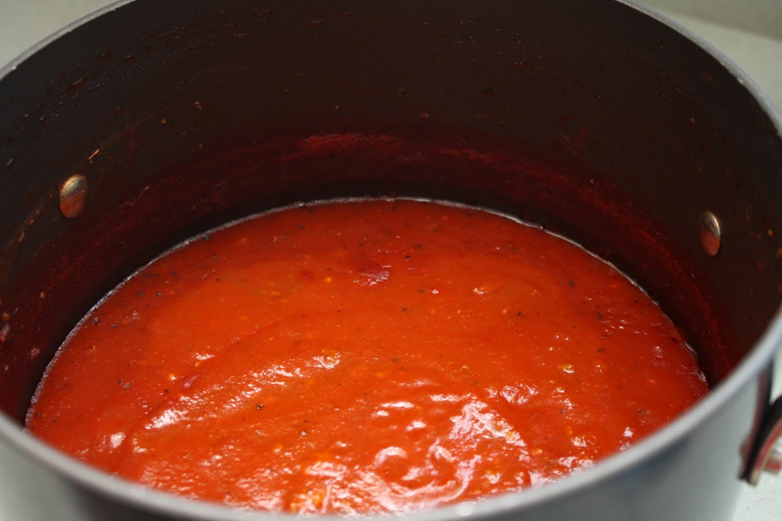 Recipes from Michelle's Kitchen: Grandma's Spaghetti Sauce