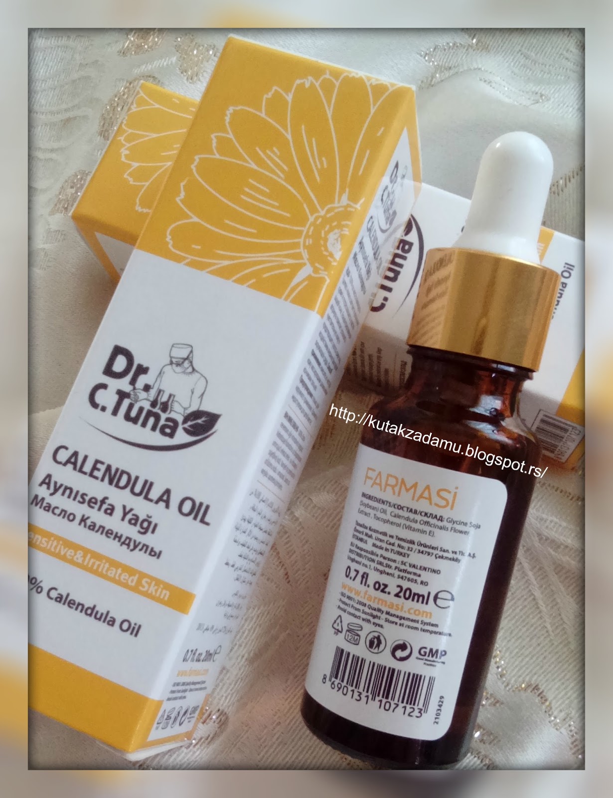 Kutak za Damu.: Dr.C.Tuna CALENDULA OIL od Farmasi kozmetike.