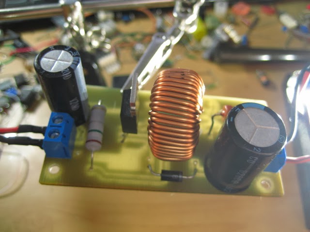 Digital Twilight: DC-DC Boost LED driver (based on MC34063)