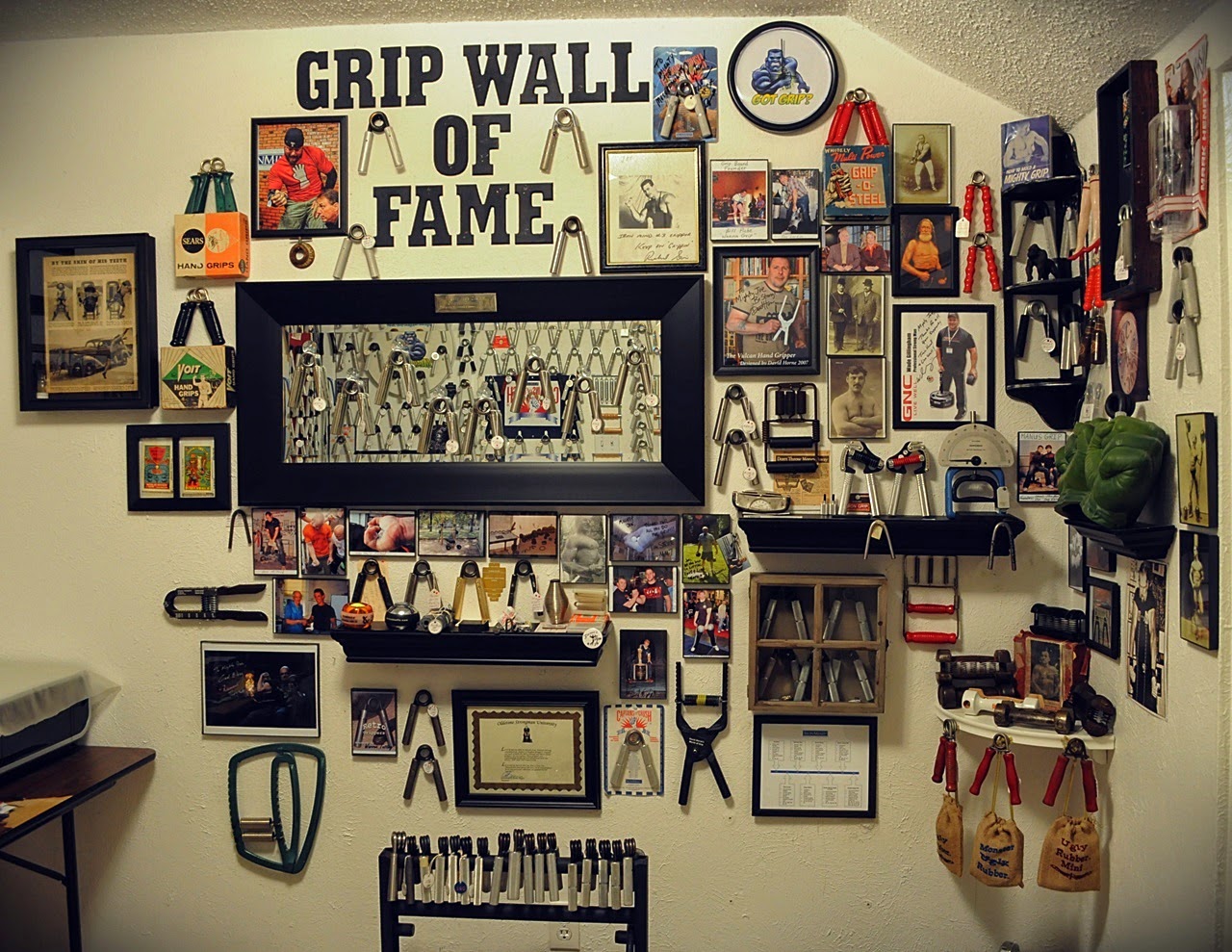 Mighty Joe's Grippers & MORE!: OFFICIAL WORLD RECORD - Largest Private ...