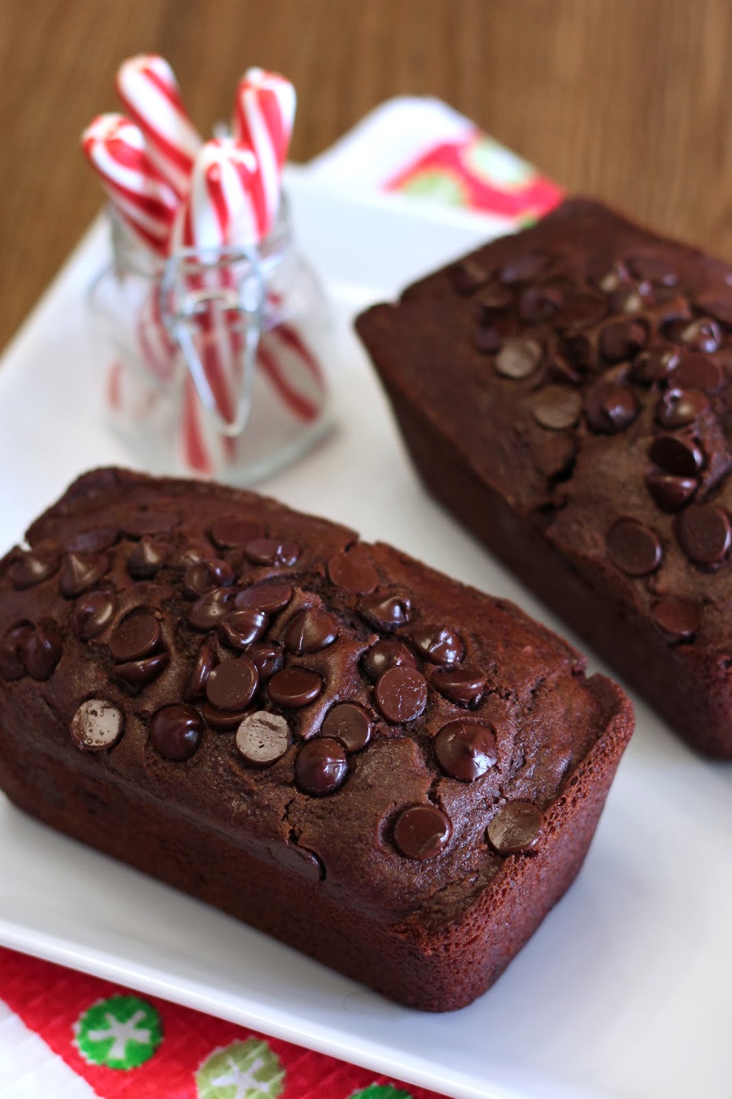 guest post...gluten free vegan mini chocolate peppermint loaves - Sarah ...