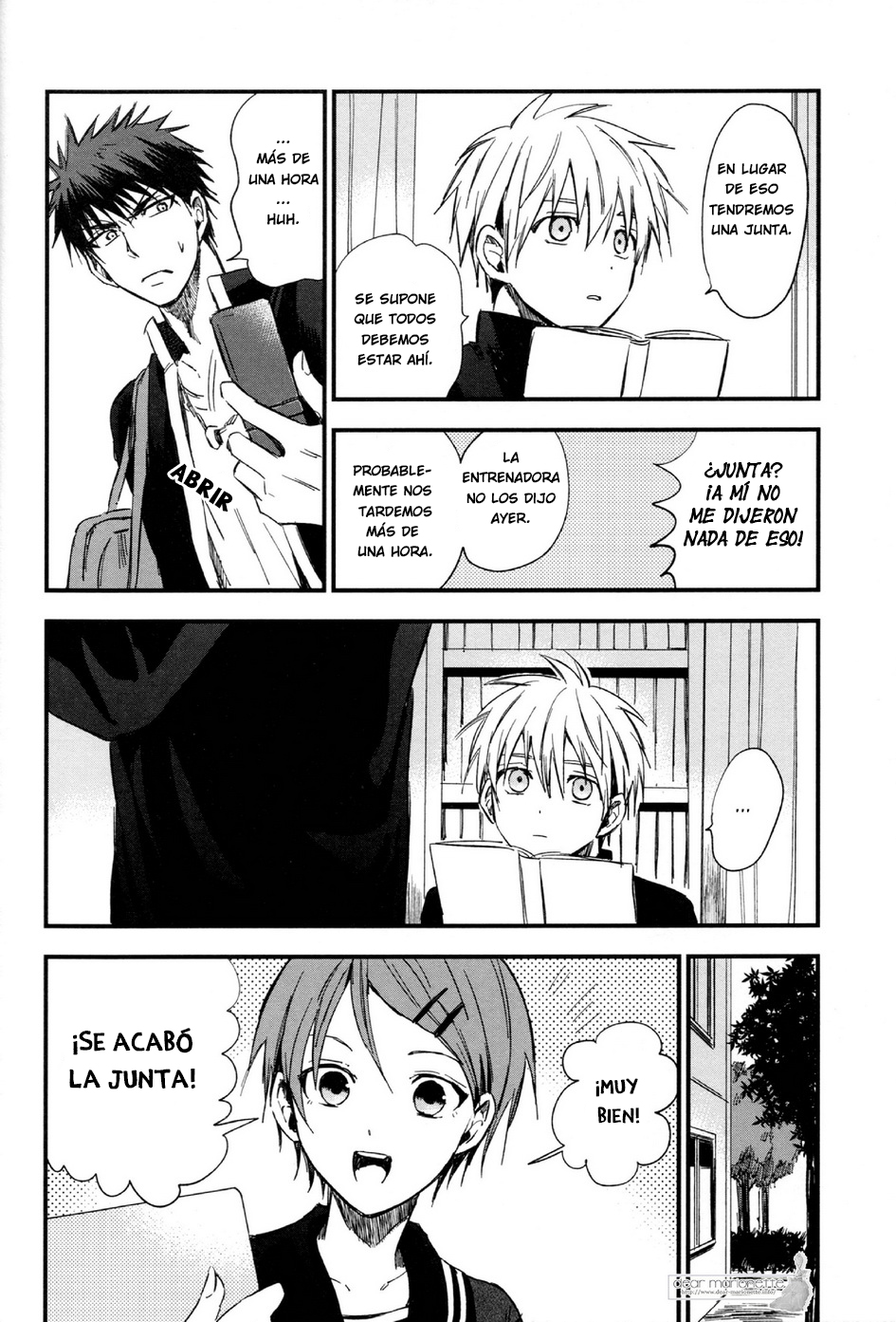 PDB Doujinshis Fansub...♥: Kagami x Kuroko Doujinshi en español: Toramin