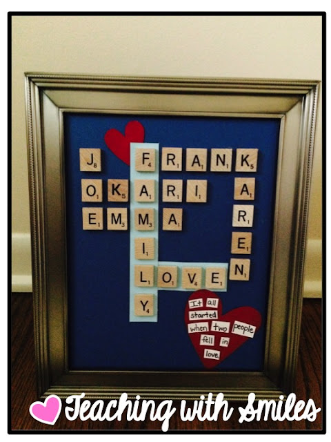 Teaching with Smiles: Scrabble + Family = Happiness