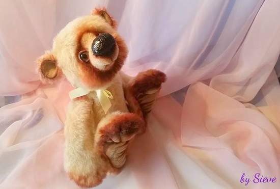Teddy dreams: Bjork art teddy bear by Sieve