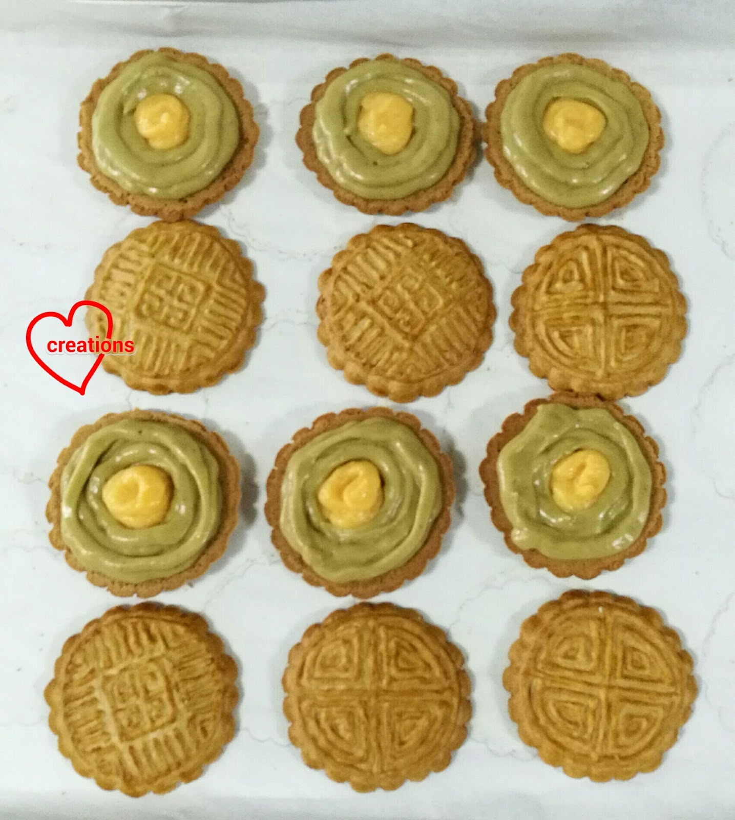 Loving Creations for You: 'Snowskin and Baked Mooncake' Macarons (new ...