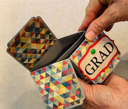 Needles 'n' Knowledge: Grad Box Card Construction Tutorial