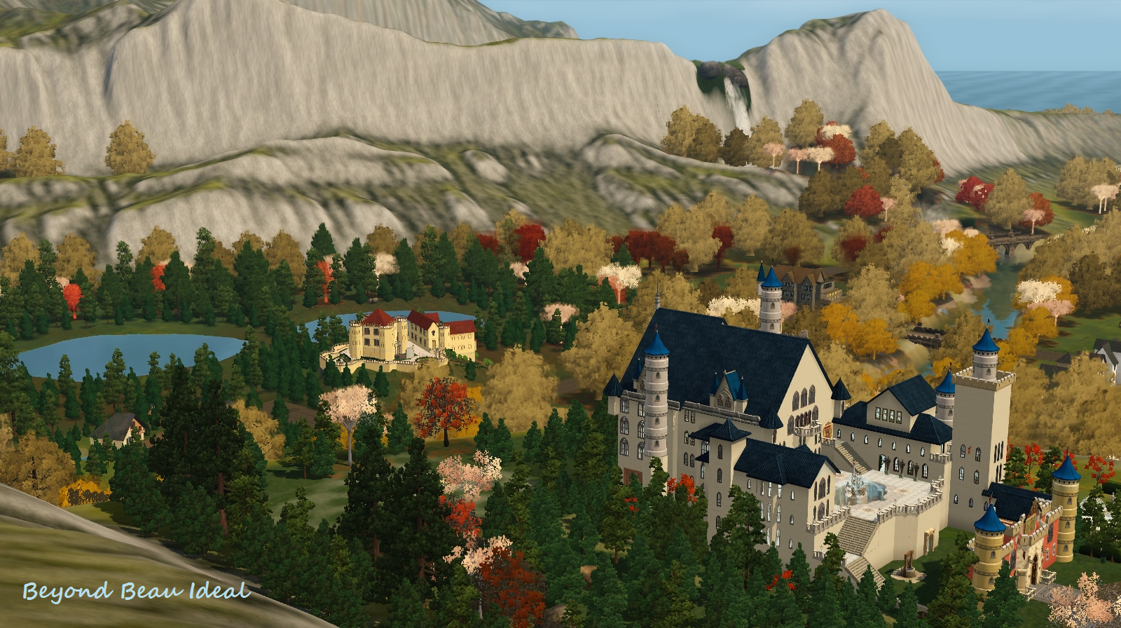 [The Sims 3] The Touring Spot of Schloss Neuschwanstein (New Swanstone ...