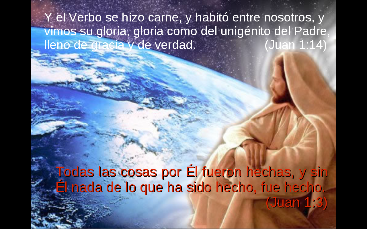 2Puntos y Coma: Sin Él nada de lo que ha sido hecho, fue hecho.