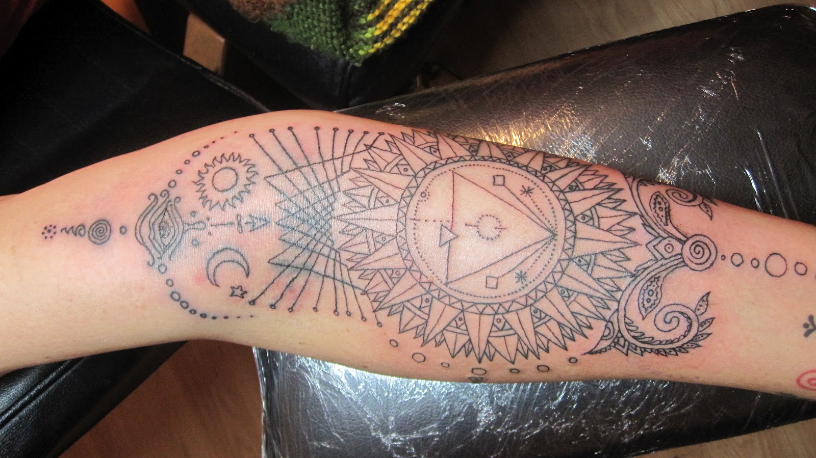 Elemental Tattoos by Joseph Gilland: Laura's 'Map of the Universe ...