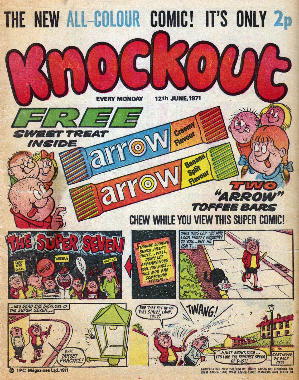 BLIMEY! The Blog of British Comics: KNOCKOUT No.1 (1939... and 1971!)