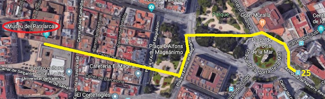 Area Parking-Car La Marina: MUSEO DEL PATRIARCA