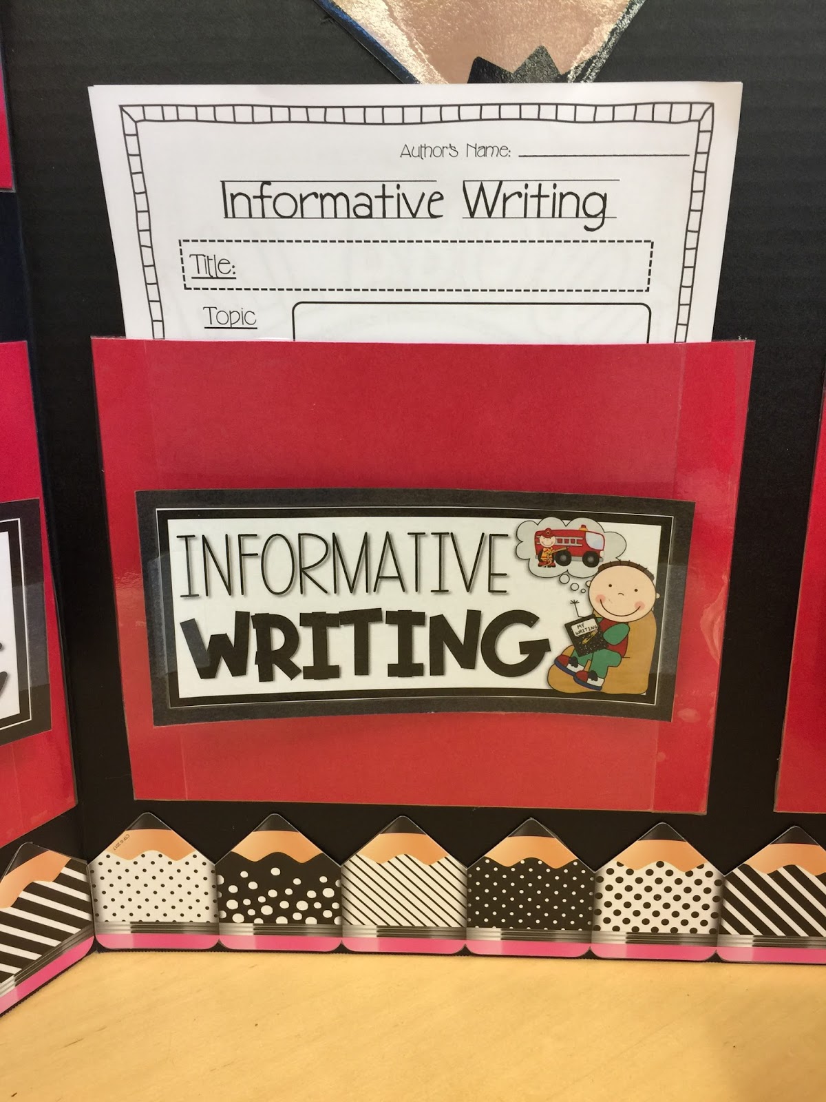 Teaching With Terhune: Writing Center Board with Tons of Activities for ...