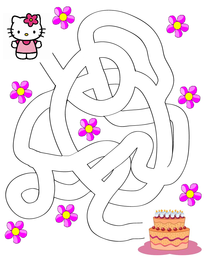 Hello Kitty y el pastel : Locos por Hello Kitty