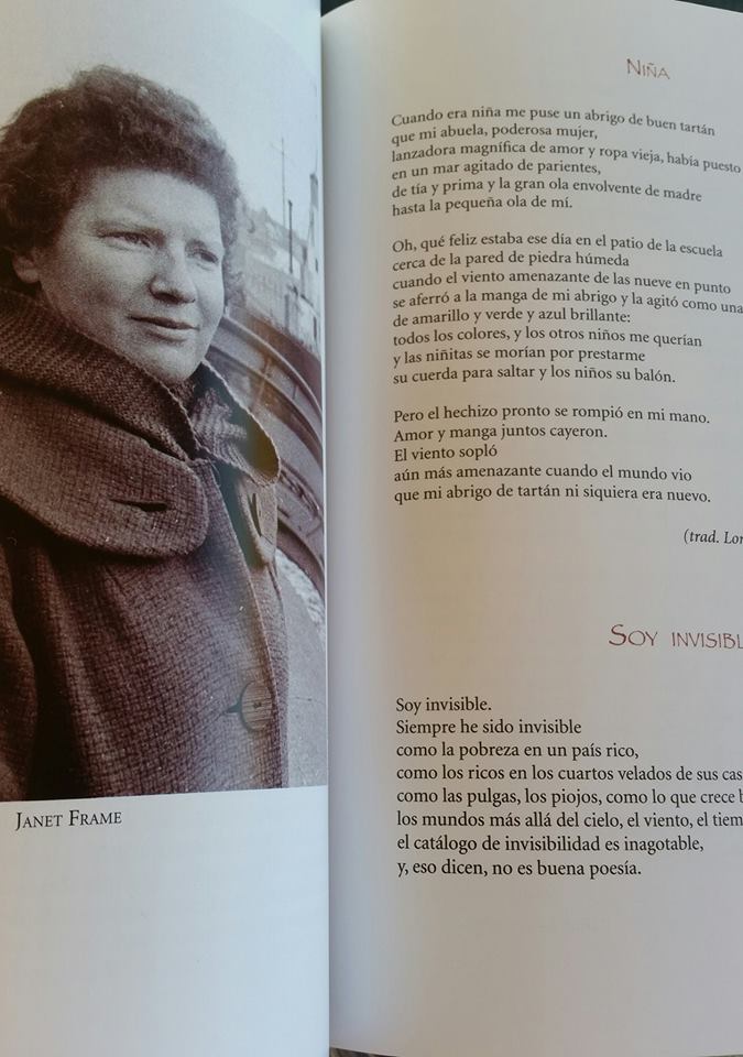 An Angel @ My Blog: Janet Frame poems in Spanish journal