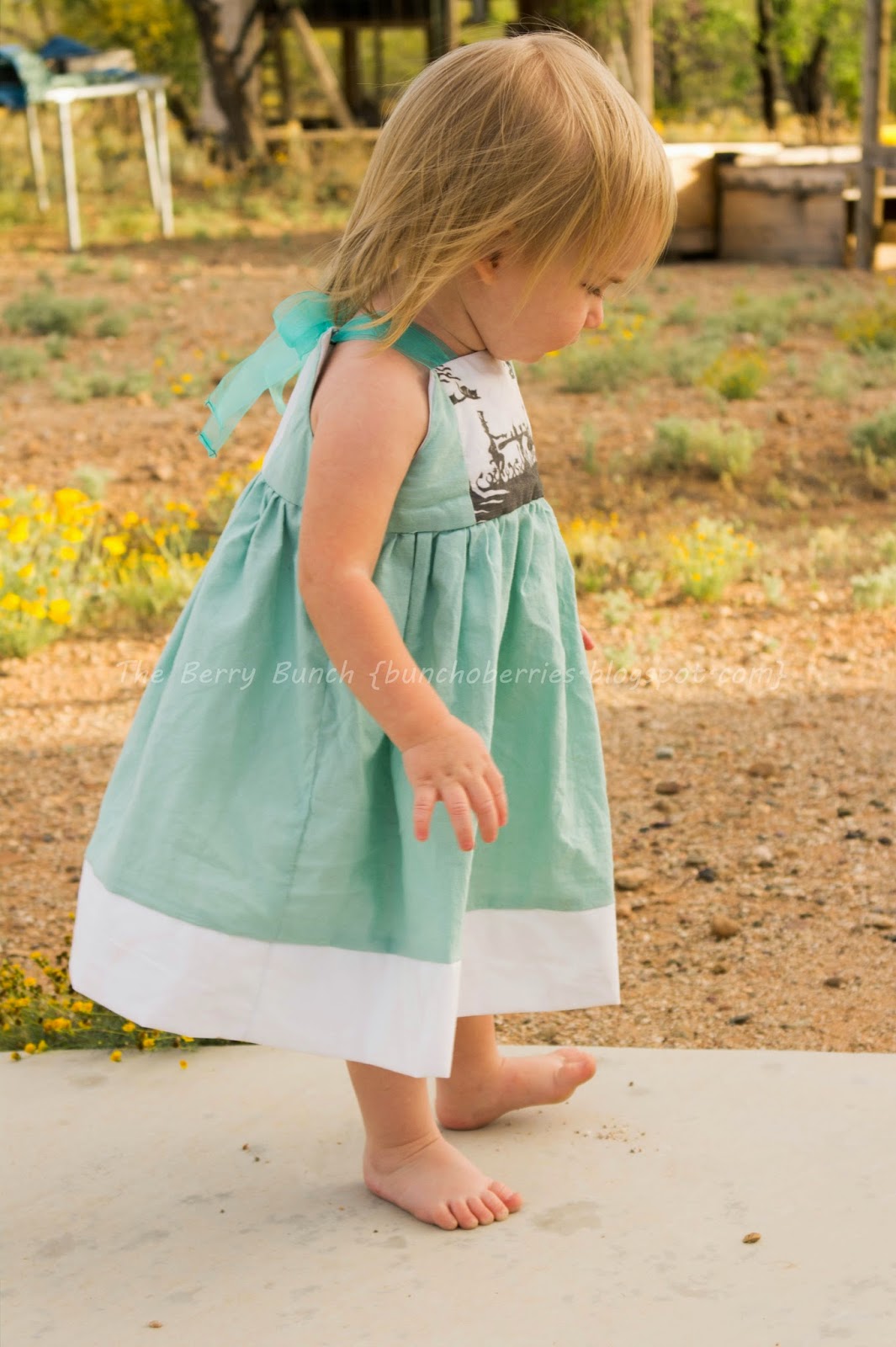 The Berry Bunch: Tea Party Dress: GYCT Designs Firecracker