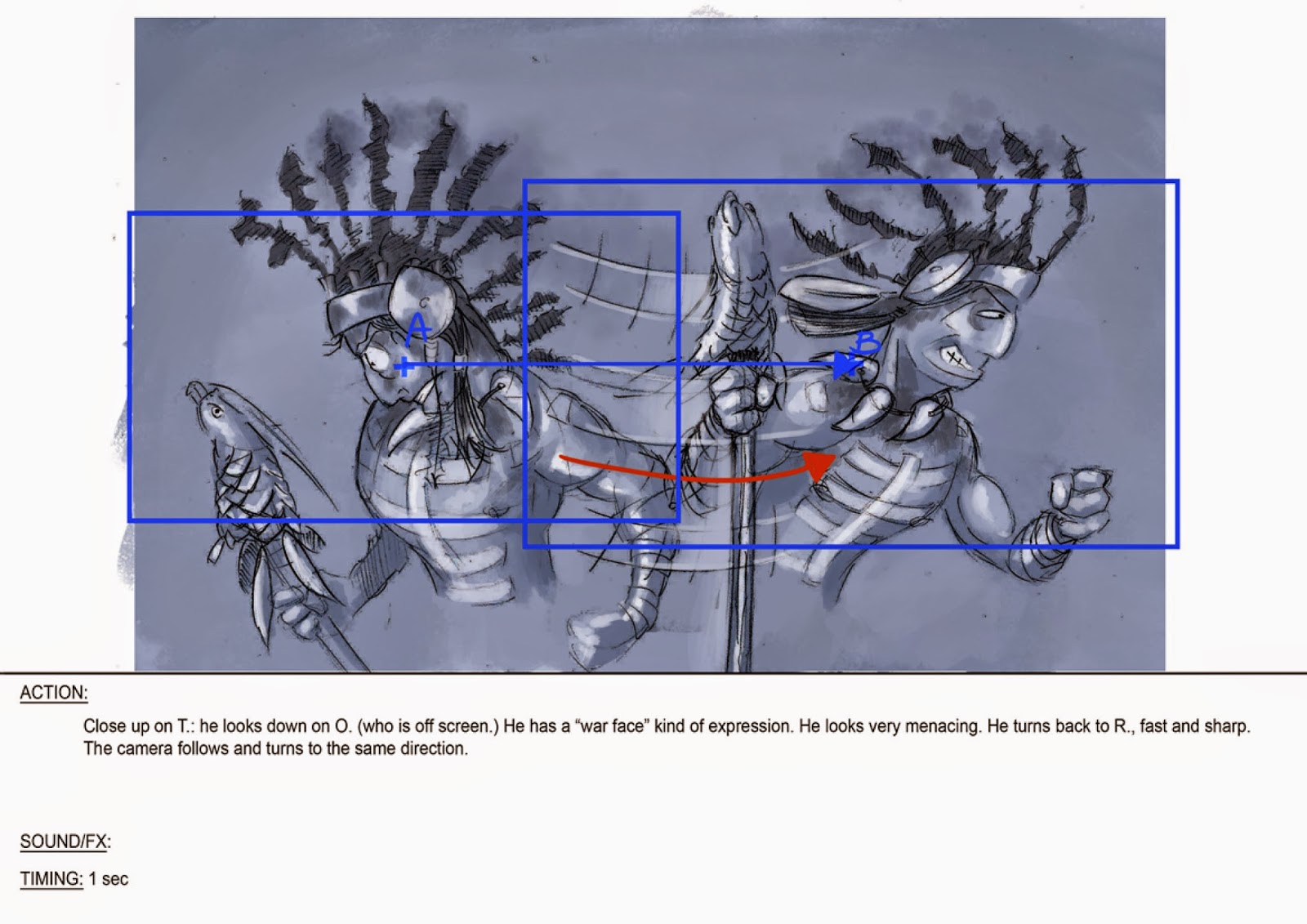 Imaginarium of Fabricated Folk: Epic Storyboard